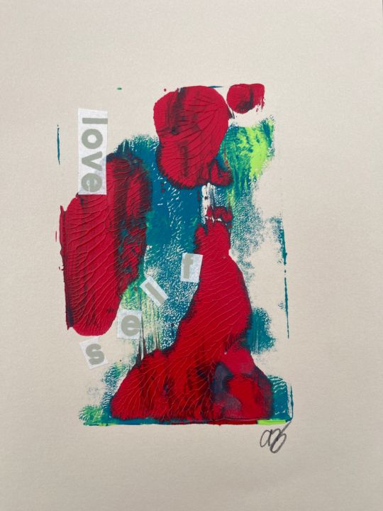 "Self Love" - Art By Androjeny - Paintings & Prints, Abstract, Collage ...