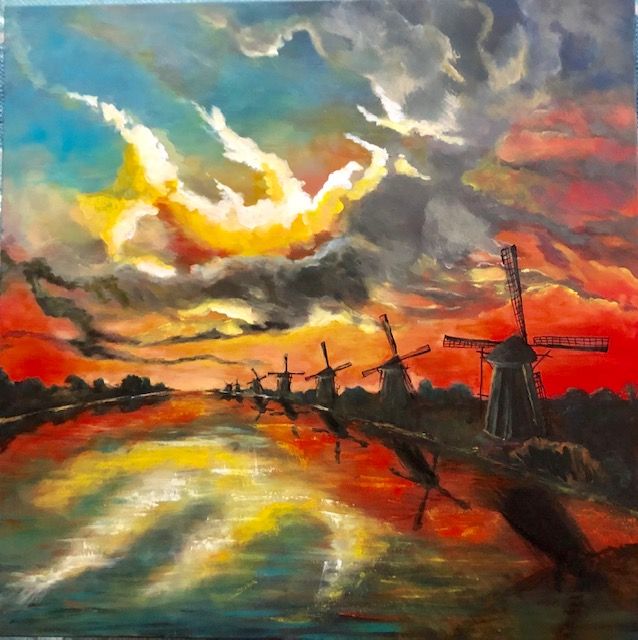 Mooie Nederland - Chemayne Kraal - Paintings & Prints, Landscapes ...