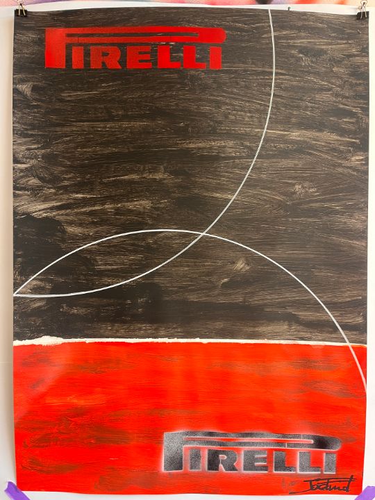 Joe X Pirelli I - Joe Fnord Art - Paintings & Prints, Abstract ...