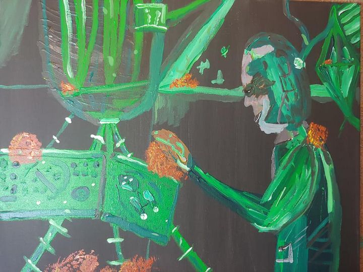 Tribble and borg - Keith Aumiller - Paintings & Prints, Entertainment ...