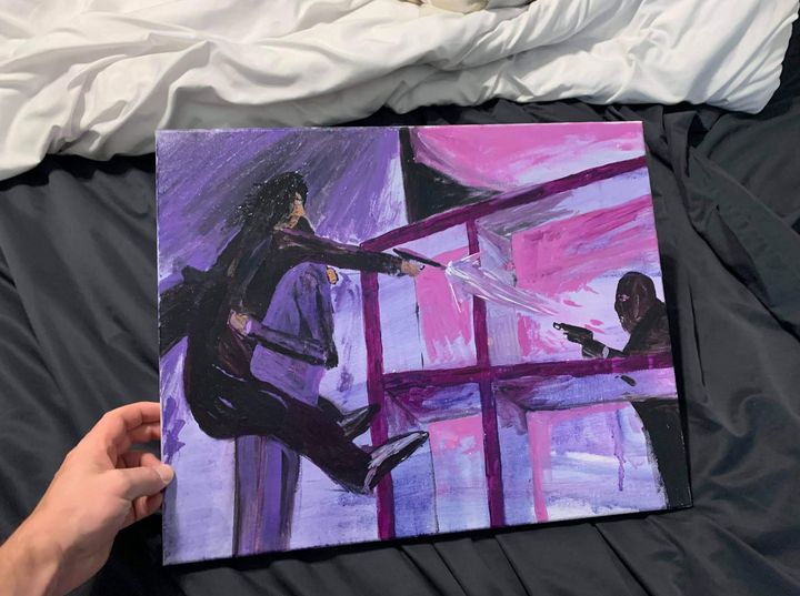 John wick kitchen fight scene - Keith Aumiller - Paintings & Prints ...