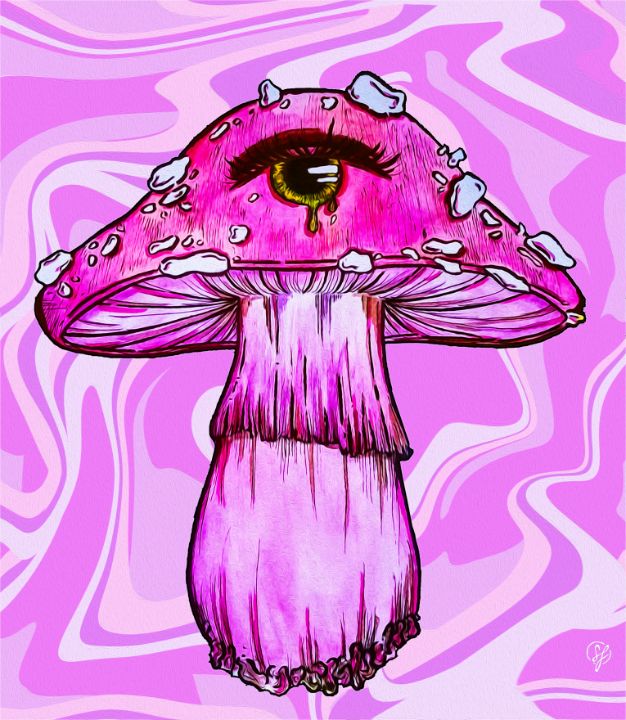 PINK TRIP - Iamethist - Paintings & Prints, Fantasy & Mythology ...