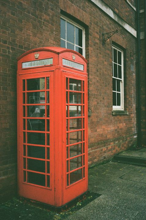 British Red Telephone Box - Film Photography - Photography, Landscapes ...