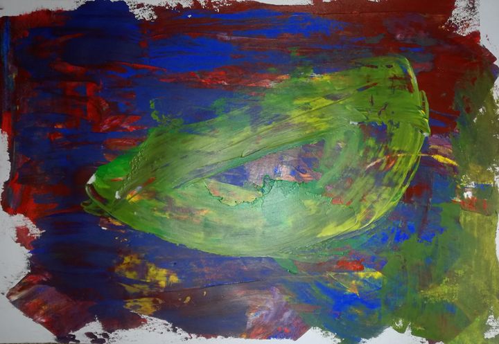 Unknown - Jonathan burger - Paintings & Prints, Abstract, Movement - ArtPal