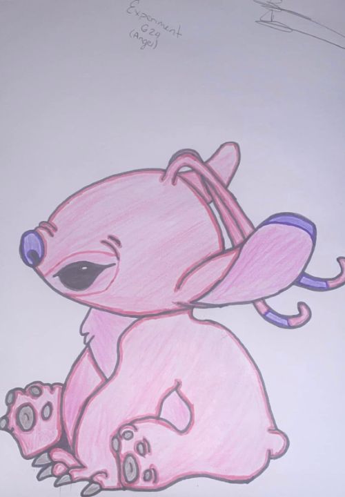 Experiment 624 (Angel) - B’s Art Galore - Paintings & Prints, Childrens ...