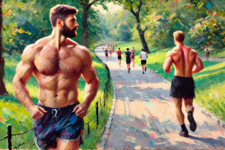 Jogging & Cruising - Art By Michael - Michael Campellone Studio ...