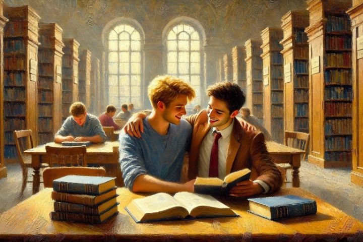 Study with my Boyfriend - Art By Michael - Michael Campellone Studio ...