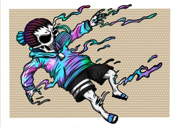 Dread Skull the Drown "BHD" - WVD.studio - Paintings & Prints, People ...