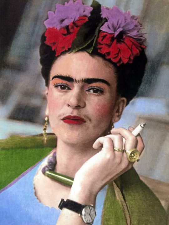 The Muse (Frida Kahlo) - Terri Brown-Davidson's Art Works - Paintings ...