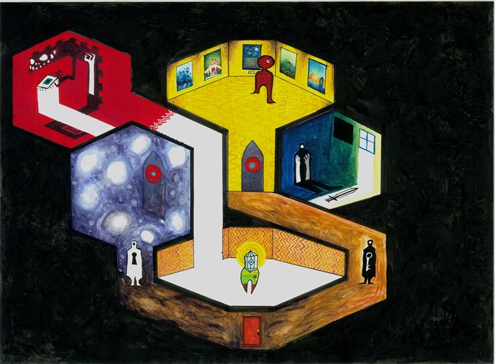 Max Pitchkites - Drawings & Illustration, Paintings & Prints