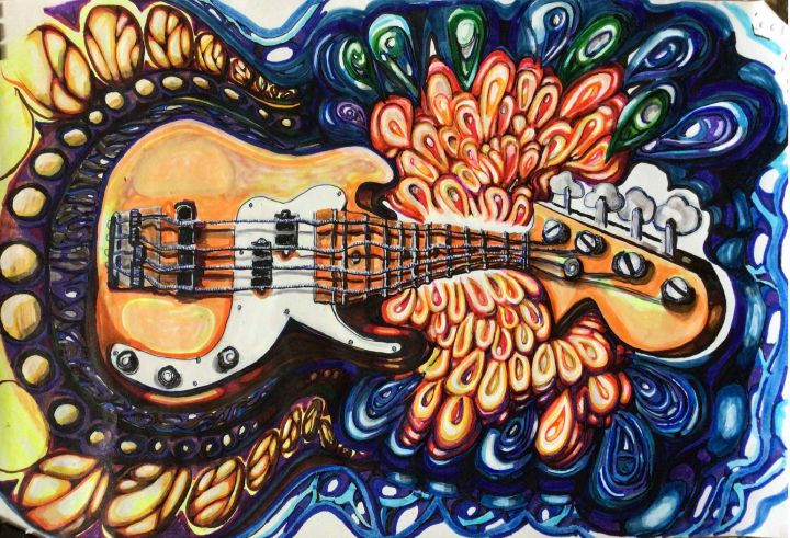 Bassic Madness - J Mathews - Paintings & Prints, Still Life, Other ...
