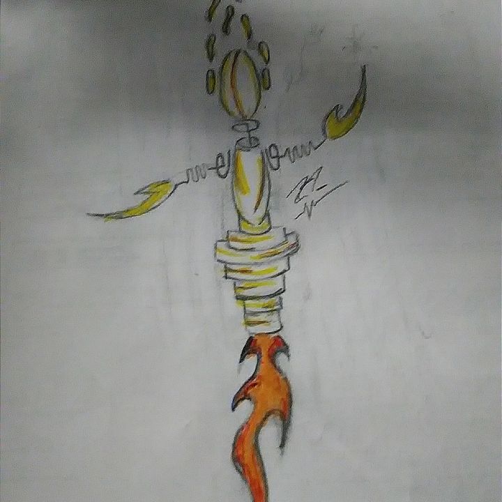 Scrapbot - Pencil and Ink - Drawings & Illustration, Science ...