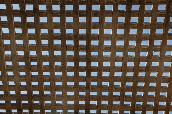 Wooden square grid - Maor Winetrob - Photography, Buildings ...