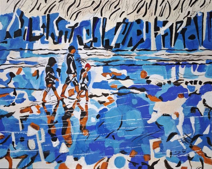 Desolate shores they love. - Eli Gross Art - Paintings & Prints ...