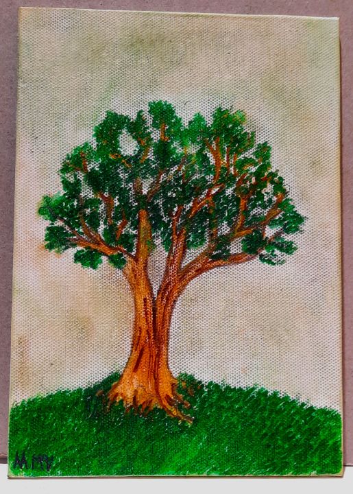 The First Tree - The Lelu Sotilas - Drawings & Illustration, Landscapes ...