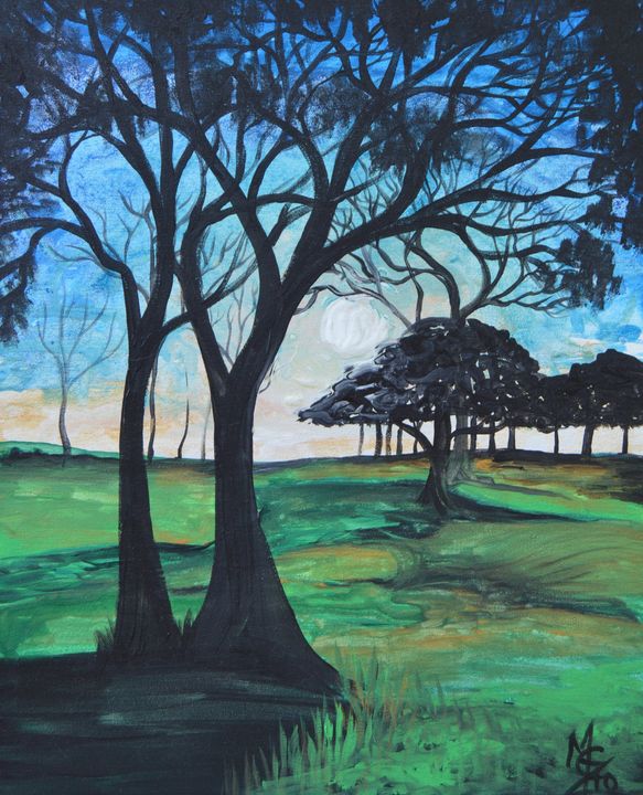 Crisp new day - Marigrace Zito - Paintings & Prints, Landscapes ...