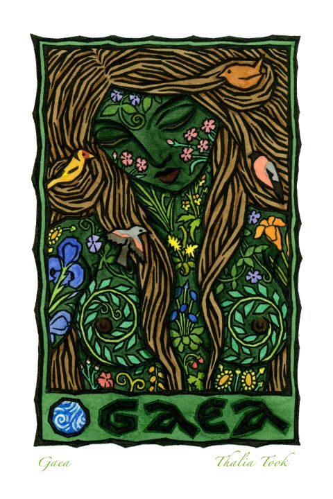 Gaea - Thalia Took - Paintings & Prints, Religion, Philosophy ...