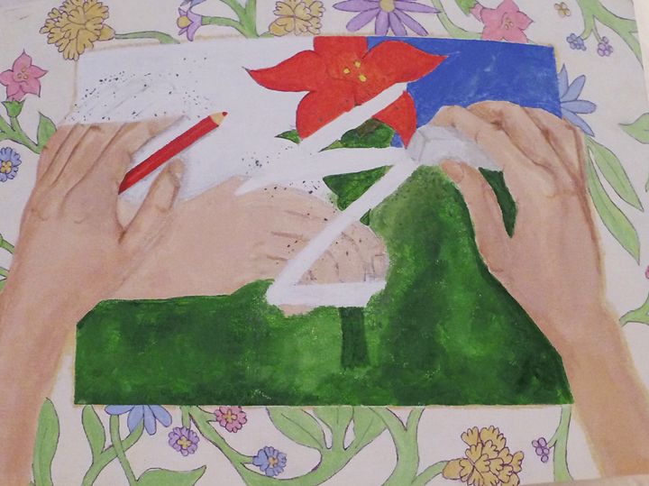 Erasing it All, Acrylic Painting - KnottsArt - Paintings & Prints ...