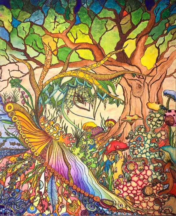 NATURE ONIRIQUE - Madame Rêve - Paintings & Prints, Fantasy & Mythology ...