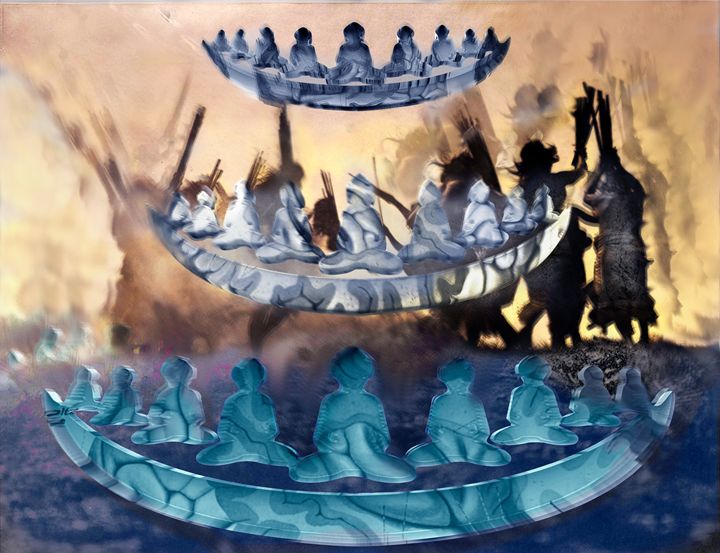 Sacred world artistry - Digital Art & AI