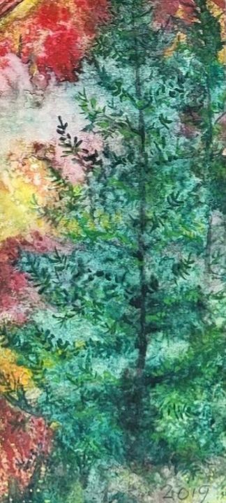 "A Spruce Colour Explosion..." - Philanthropist & Artist "Gilby's Arts ...