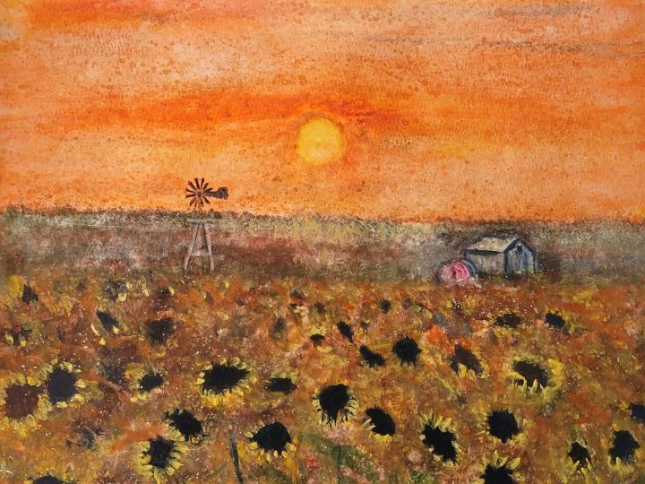 "Sunflowers & Sunset's..." - All New "Gilby's Foundation for the Arts ...