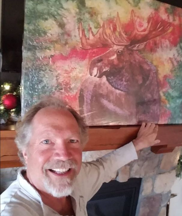 "Autumn Ridge Moose.. 30"×40" FREE" - All New "Gilby's Foundation for ...