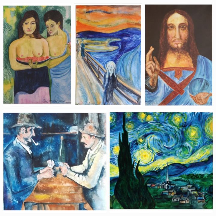 "Gilby vs. Masters Iconic Collage" - Gilby's foundation for the Arts ...