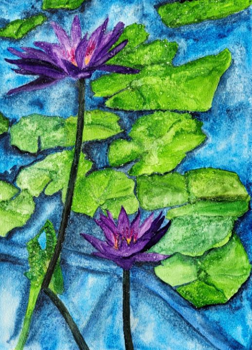 "Deep Purple..." - America's Favorite Watercolourist "GILBY ...