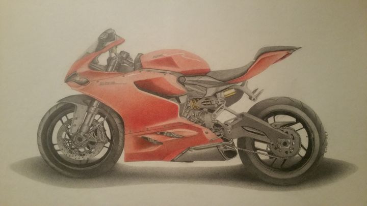 Buy Ducati, Motorcycles & Scooters, Vehicles & Transportation, Drawings ...