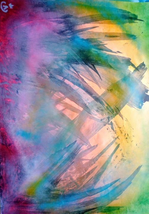 Mist - Vortex Arts - Paintings & Prints, Abstract, Irregular Forms - ArtPal