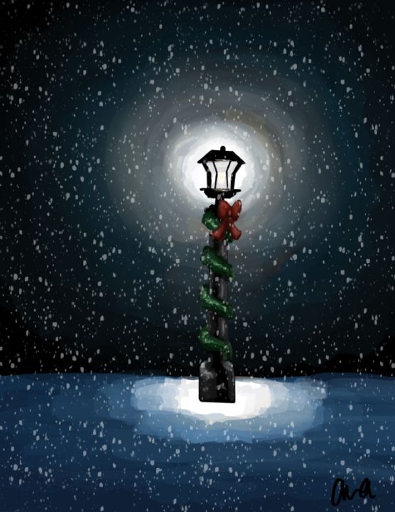 “Christmas Eve” - Art with Ava - Digital Art & AI, Holidays & Occasions ...