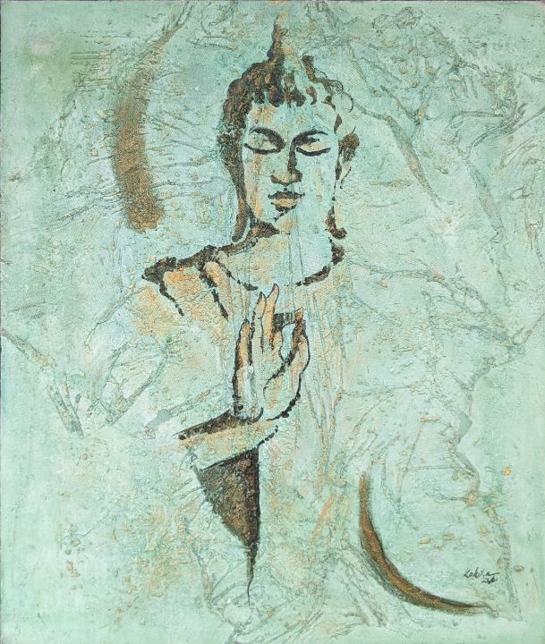 Lord Buddha - Artex Paintings - Paintings & Prints, People & Figures ...