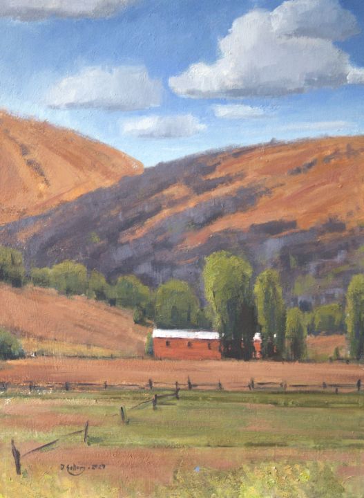 Soda Springs Barn - Dane Sellers Studio - Paintings & Prints ...