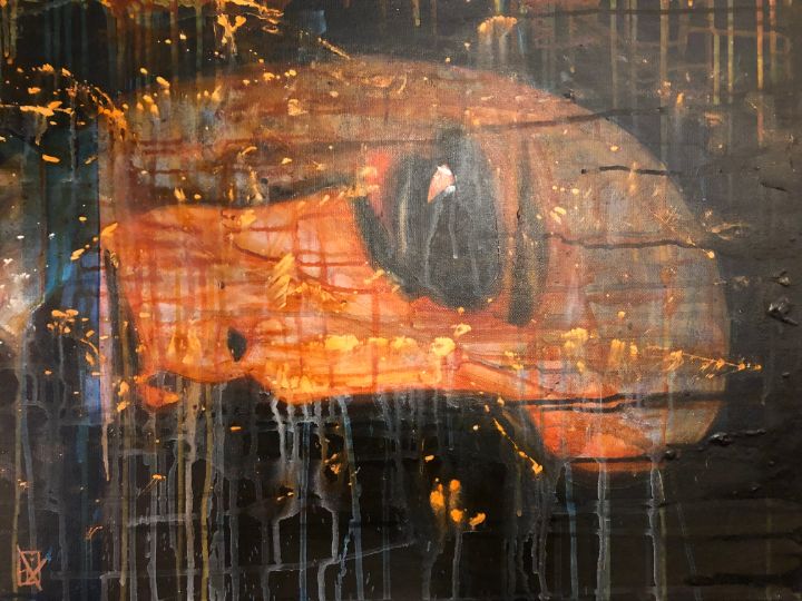 Black Tears - Raven Creature - Paintings & Prints, People & Figures ...