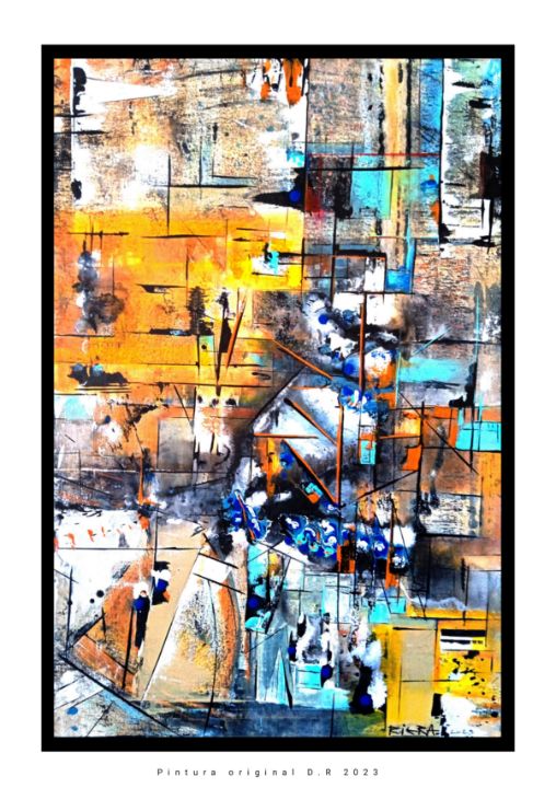 Trama - Daniel Riera Art - Paintings & Prints, Abstract, Organic - ArtPal