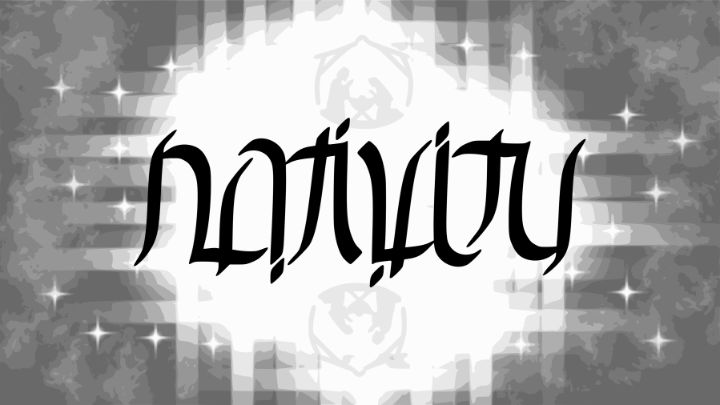 NATIVITY ambigram - Ambigrafica - Digital Art & AI, Abstract, Text - ArtPal
