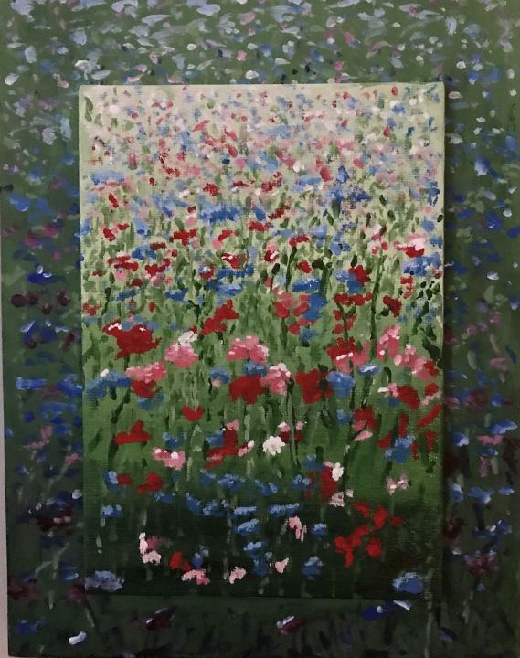 Flowers Aplenty - Peter H Astor Art - Paintings & Prints, Flowers ...