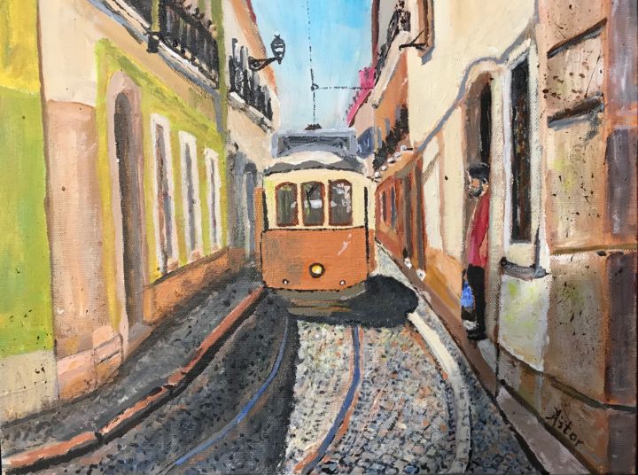 Lisbon - Peter H Astor Art - Paintings & Prints, Buildings ...