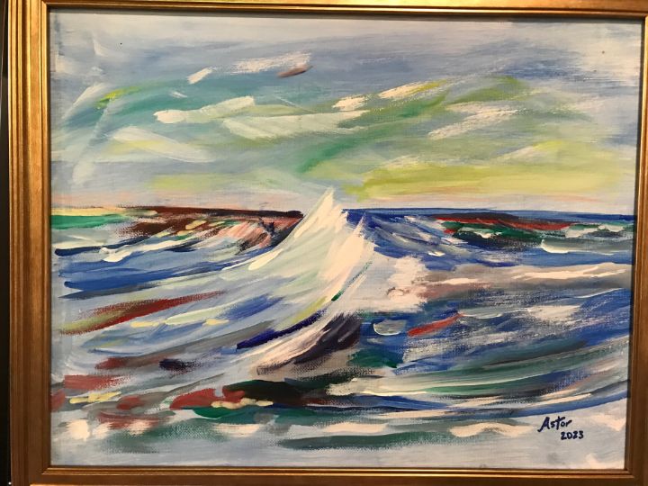 Sea Wave - Peter H Astor Art - Paintings & Prints, Landscapes & Nature ...