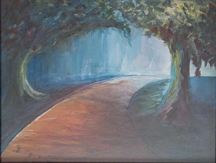 The road less traveled - DTrigo - Paintings & Prints, Landscapes ...