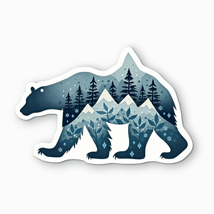 Arctic Harmony Silhouette - New_Art_Design.99 - Digital Art & AI ...