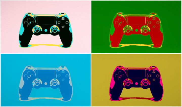 Game Controller Pop Art - Mndphoto - Paintings & Prints, Sports ...