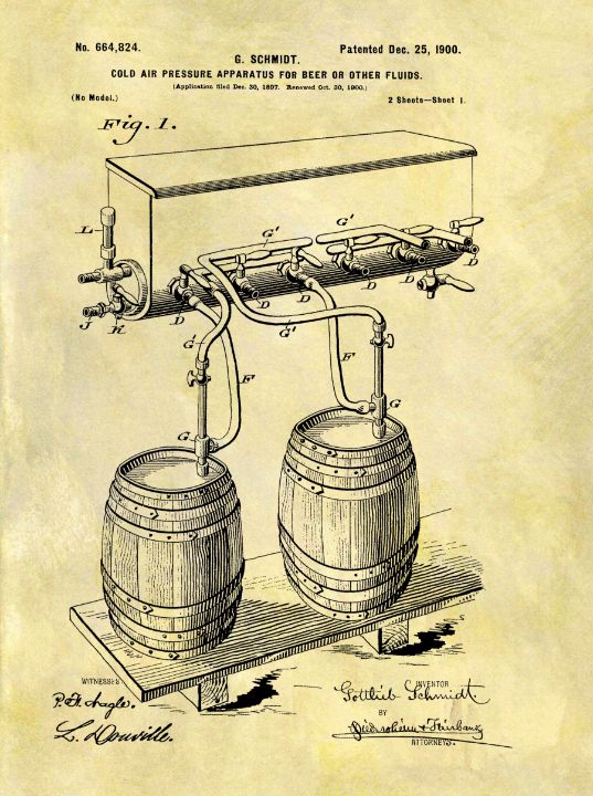 Cartoon Beer Distributor