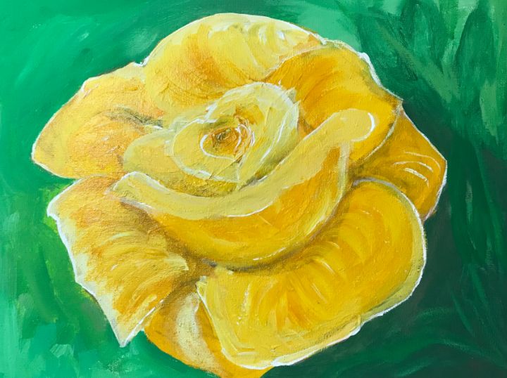 Yellow roses - Levy art - Paintings & Prints, Flowers, Plants, & Trees ...