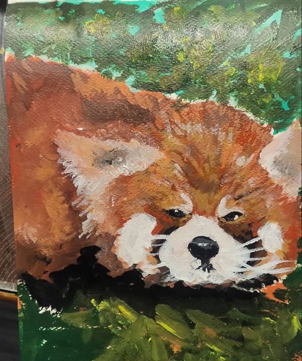 Grumpy red panda - Arch - Digital Art & AI, Animals, Birds, & Fish ...