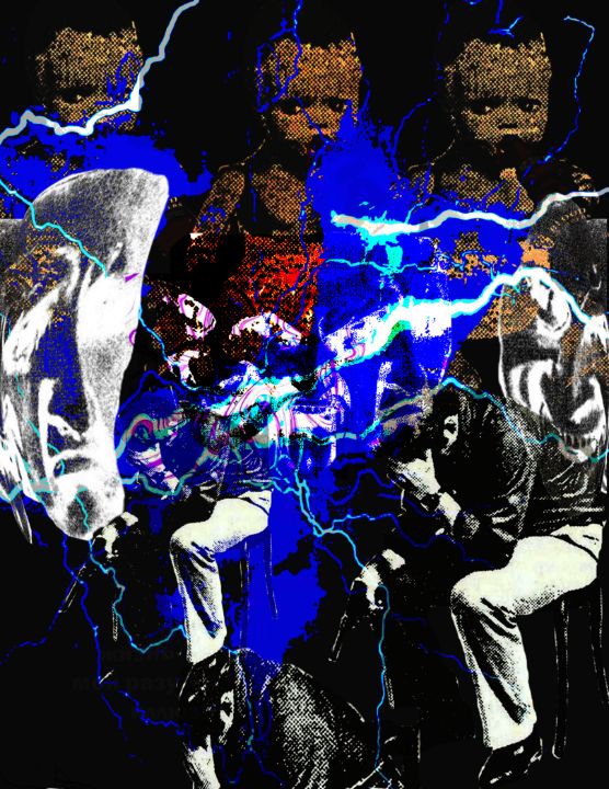 Storm in the head - srxxxxxxxxxxxx - Paintings & Prints, Abstract ...