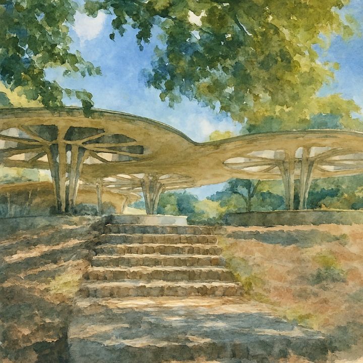 Bellevue Hill Park Pavilion - Joy Osborne - Paintings & Prints ...