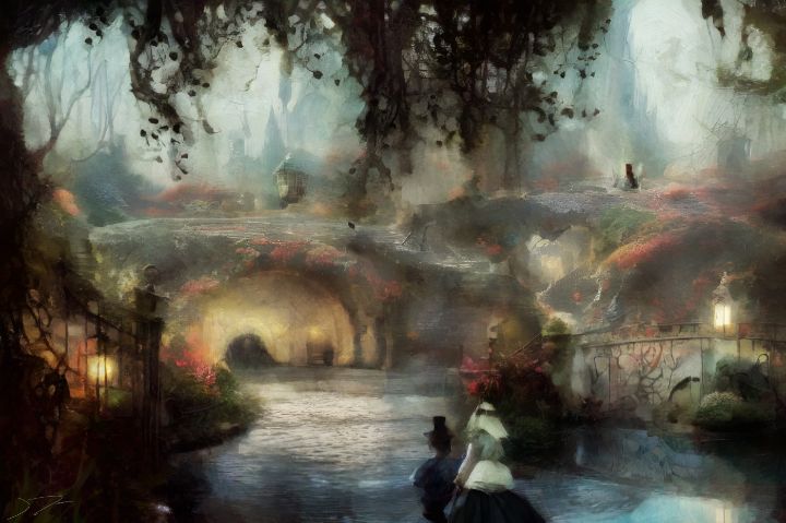 Wonderland Art Piece #1023 - Faraway Tales of Wonderland - Paintings ...