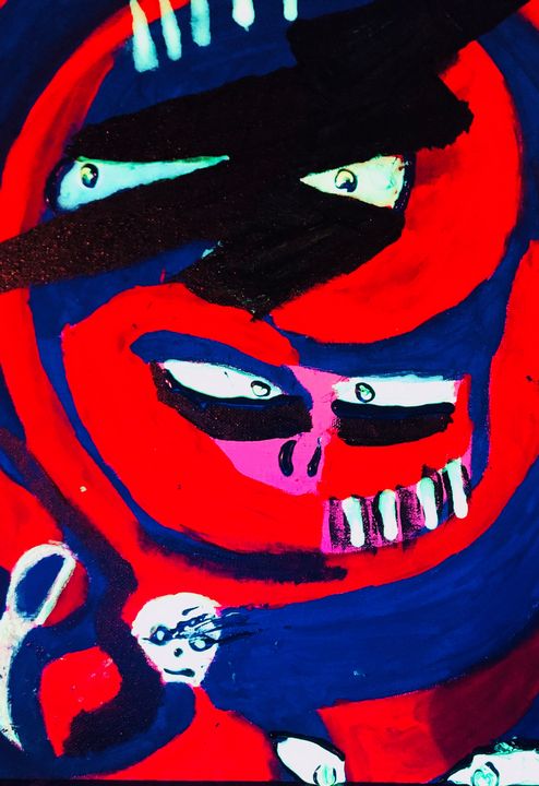 TWO FACED - Picazzo - Paintings & Prints, Abstract, Other Abstract - ArtPal